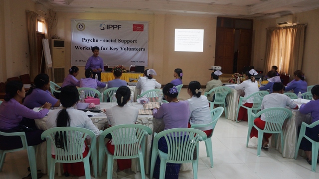 “Psychosocial Support Workshop for Key Volunteers” Training | Myanmar Maternal and Child Welfare ...
